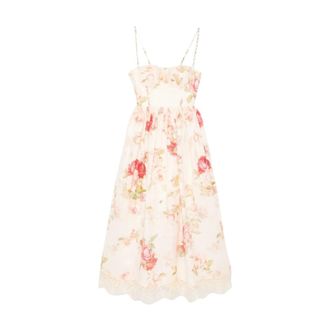 Zimmermann Roselight Picknick Midi-Kleid - - Dresses - Damen - Mehrfarbig - M