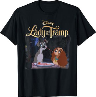 Disney Lady And The Tramp Homage T-Shirt