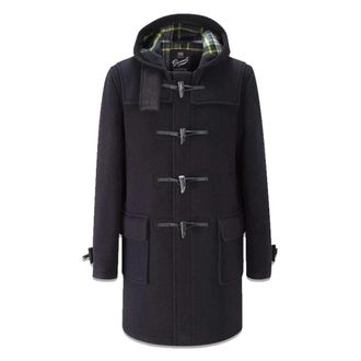 Gloverall Morris Dufflecoat - - Coats - Herren - Blau - S