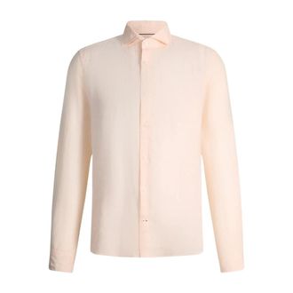 Joop Leichtes- figurbetontes Leinenhemd - - Shirts - Herren - Rosa - M