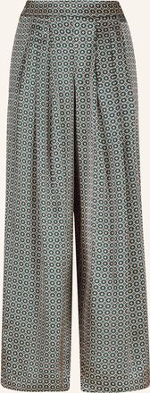 Helene Galwas Weite Seidenhose Kimberly gruen