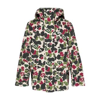 Billionaire Boys Club Gr&uuml;ner Camouflage Kapuzenmantel - - Jackets - Herren - Gr&uuml;n - M
