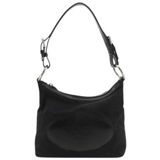 Prada Pre-owned Vintage Schultertasche aus Nylon - - Pre-owned - Damen - Schwarzk - ONE SIZE