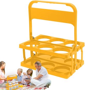 Generico Getr&auml;nkehalter, Getr&auml;nkehalter, Weinaufbewahrungsst&auml;nder, tragbarer Klapprahmen mit Strukturverbesserung und langlebig | Vielseitige Hilfe f&uuml;r die Org