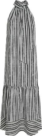 Karl Lagerfeld Femme, Robes, Multicolore, Taille: 36 FR Robe Maxi en Coton Ray&eacute;