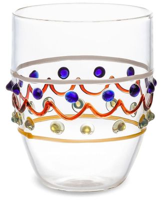 Dolce & Gabbana verre à eau Carretto Murano - Blanc