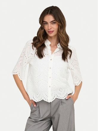 Only Hemd Valais 15351106 Creme Regular Fit