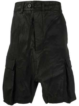 Boris Bidian Saberi short &agrave; poches cargo - Noir