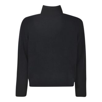 Maison Margiela Homme, Pulls, Noir, Taille: XS Pull à col roulé