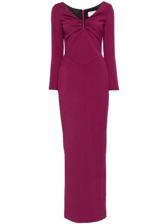 V:PM ATELIER Mystic Maxikleid - Violett