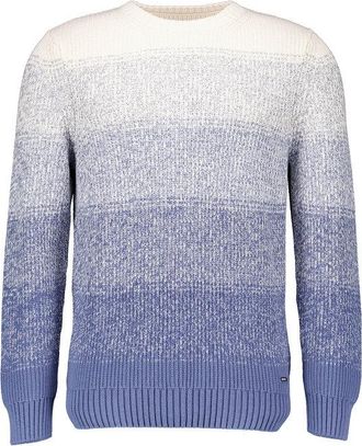 Ragman Herren Pullover blau Gestreift