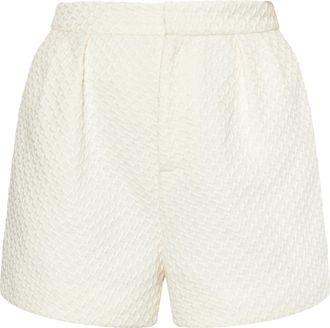 Faina Shorts Damen Wollwei&szlig;