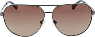 Timberland TI-1066472 Metal Aviator Sunglasses - Gray