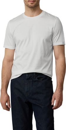 s.Oliver T-Shirt aus merzerisierter Baumwolle mit Logo-Detail