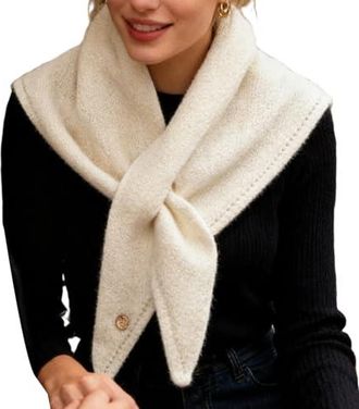 Generico &Eacute;charpe col - laine pure, cache-cou, bandeau visage accessoire, id&eacute;al pour la randonn&eacute;e, le trajet, les f&ecirc;tes quotidiennes, les v&ecirc;tements de vacances 