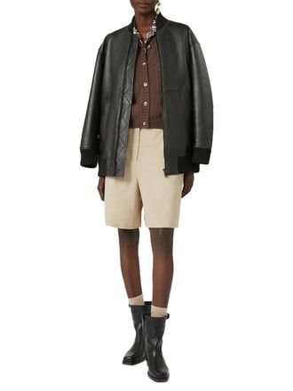 Weekend by Max Mara Cotton-Blend Rib-Knit Gilet - Brown