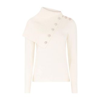 Paco Rabanne Pullover mit Rollkragen - - Knitwear - Damen - Wei&szlig; - M