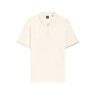 HUGO BOSS Boss - Hauts > Polos - Homme - Tops - Beige - Taille: XL
