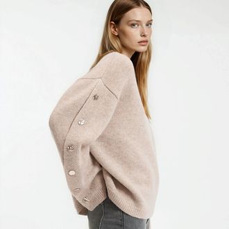 La Redoute Collections Pull En Laine Col Rond En Grosse Maille