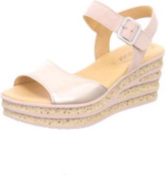 Gabor Riemchensandalen f&uuml;r Damen - - Shoes - Damen - Beige - 39 EU