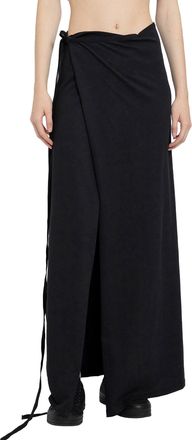 Ann Demeulemeester Marlene Long Wrap Skirt