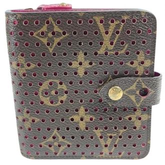 Louis Vuitton Pre-owned Canvas Portemonnaie - - Pre-owned - Damen - Braun - ONE SIZE