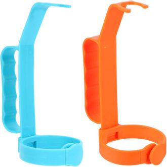 NUOBESTY 2 St&uuml;ck Getr&auml;nkeflaschengriff Ergonomisch Gro&szlig;er Flaschenhalter Stabiler Haltegriff f&uuml;r Softdrinkflaschen rutschfest Einfacher Tragegriff f&uuml;r Gro&szlig;e Pe