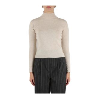 Emme Di Marella Emme DI Marella, Damen, Strickwaren, Beige, SGr&ouml;&szlig;e