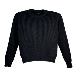 Laneus Femme, Pulls, Noir, Taille: 36 FR Tricot &agrave; col rond