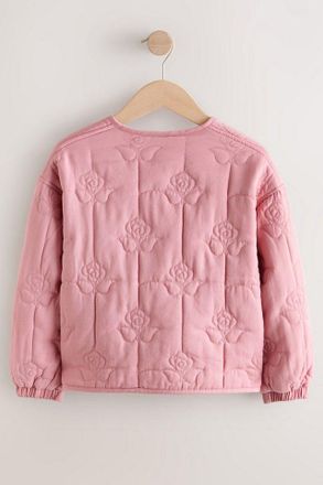 Next Steppjacke Steppjacke mit Punkten (1-St)