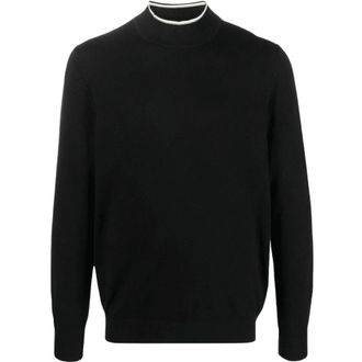 HUGO BOSS Rollkragenpullover - - Knitwear - Herren - Schwarzk - 2XL