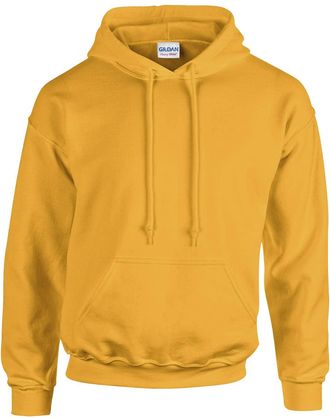 Gildan Sweatshirt mit Kapuze Heavy Blend XXL,1x Gold & 1 HLKauf Block
