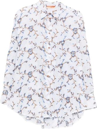 Ermanno Scervino Femme, Blouses et Chemises, Multicolore, Taille: 38 FR Chemises