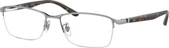 Ray-Ban unisex, Accessoires, Gris, Taille: 55 MM RX 6501D Optical Frame