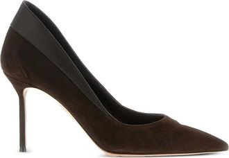 Aquazzura Pumps aus Wildleder 85mm - Braun