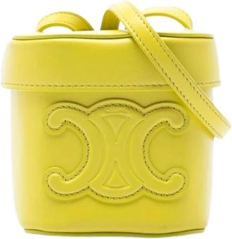 Celine Sac bandouli&egrave;re mini Pre-owned - Femme - Pre-owned - Jaune - Taille: ONE Size