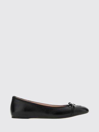 Valentino Garavani Ballerines VLogo Signature en cuir lisse avec naud