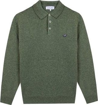 Maison Labiche Polo manches longues droit en laine