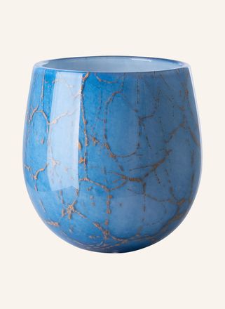 Fink Windlicht, Vase Cosmic blau