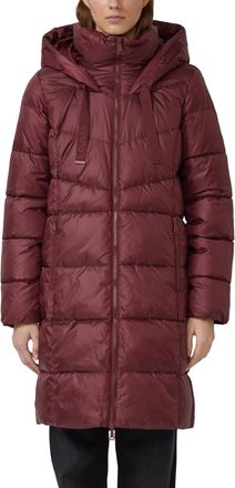 s.Oliver Steppmantel mit Stehkragen und Kapuze