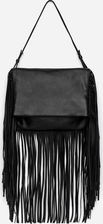 Arket Tasche Mit Fransen -Schwarz