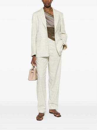 Joseph Virgin Wool Blazer - White