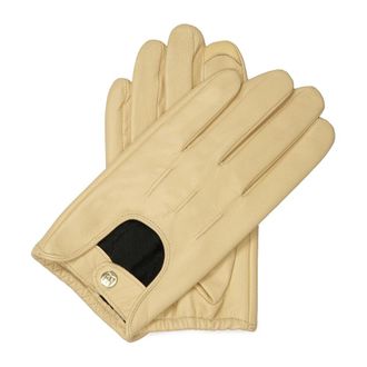 Kazar Beige glatte Leder-Autofahrhandschuhe - - Accessories - Damen - Beige - M