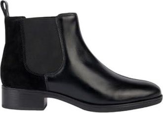 Geox Femme D Felicity Racine Accueil Femme Bottines-et-boots, Noir, 37 EU