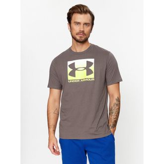 Under Armour T-Shirt Ua Boxed Sportstyle Ss 1329581 Grau Loose Fit