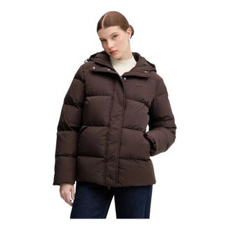 Lacoste Doudoune - Femme - Vestes - Brun - Taille: 42 FR