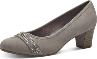 Jana Escarpins avec Détails Scintillants Vegan, Gris (Stone), 36 EU