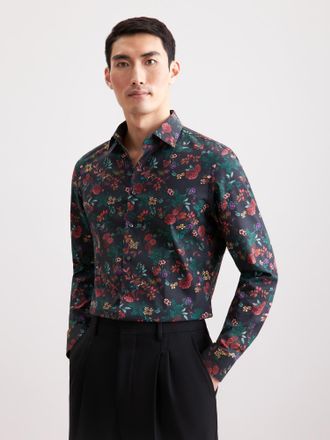 Seidensticker Businesshemd Schwarze Rose