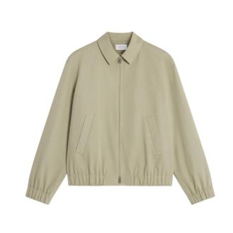 Maison Kitsun&eacute; Half Zip Comfort Sweatshirt - - Jackets - Herren - Beige - M