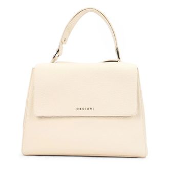 Orciani Femme, Sacs, Beige, Taille: ONE Size Sveva Soft Media Bag